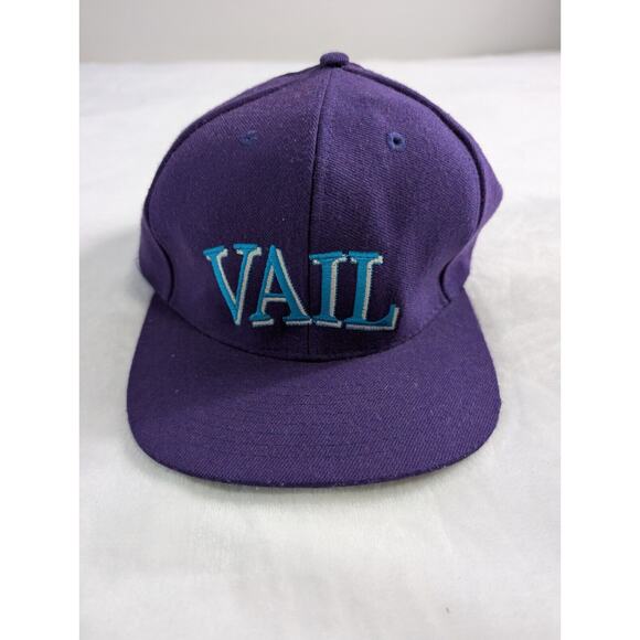 Century 21 | Accessories | Vintage Vail Hat 9s Colorado Skiing Snapback ...